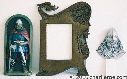 new Viking 'Dragon Revival' carved picture frame with dragons